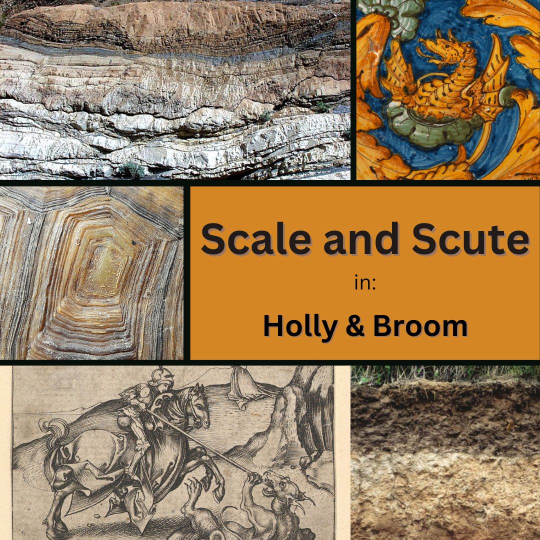 “Scale and Scute” in Holly & Broom – Gabrielle Bleu